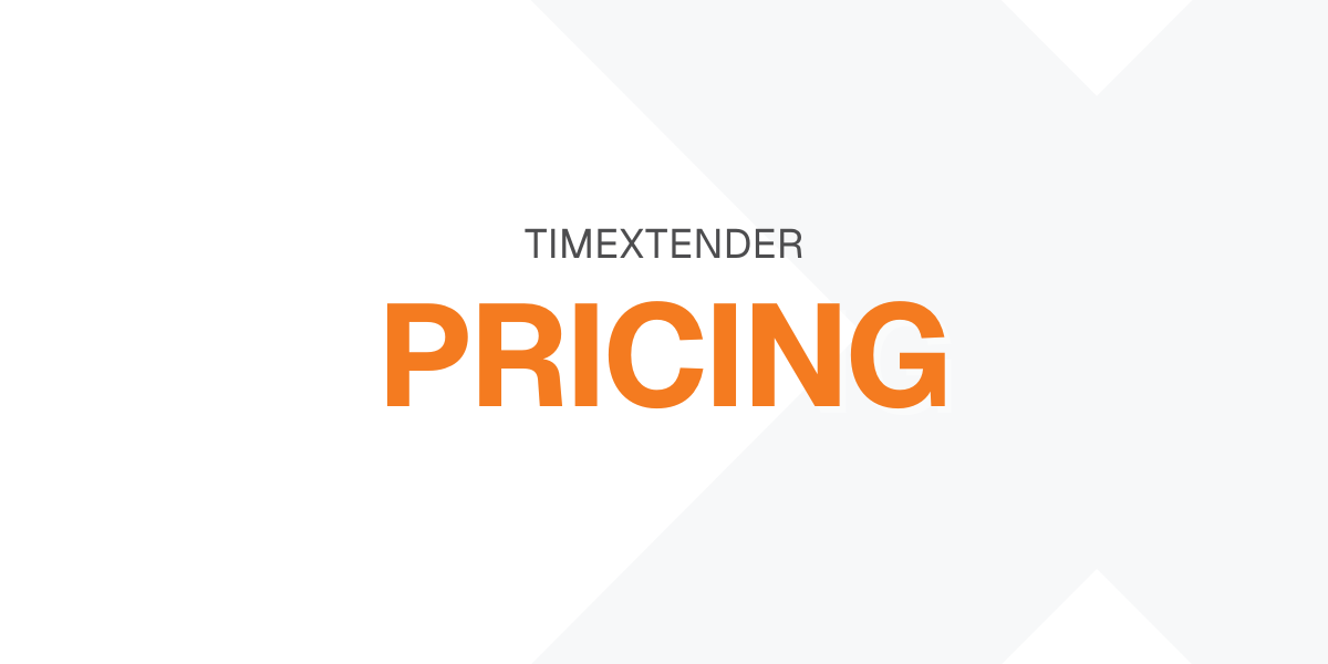 TimeXtender Pricing
